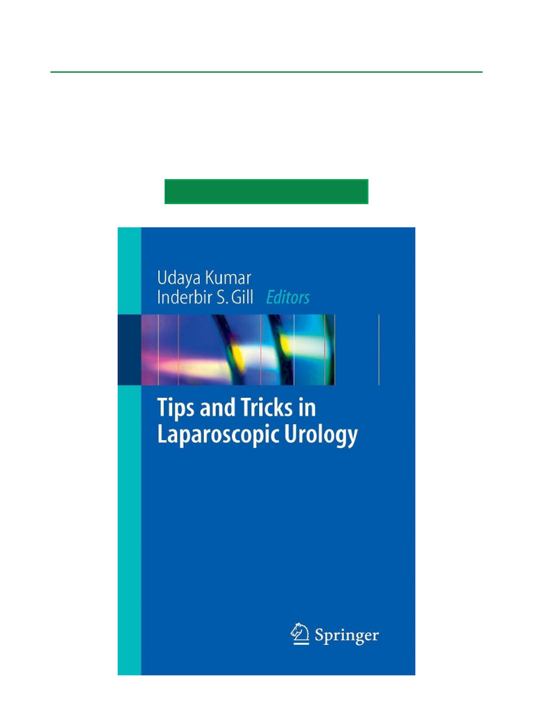 Access Tips and Tricks in Laparoscopic Urology Exclusive Download | PDF