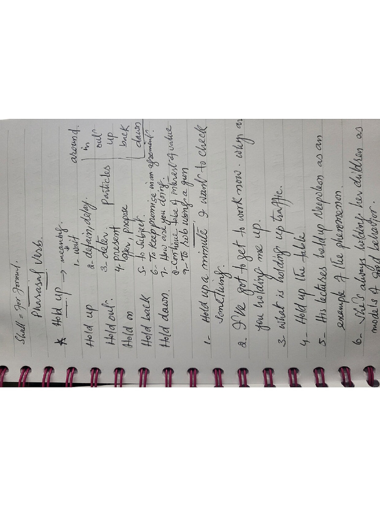 Class Notes Pdf
