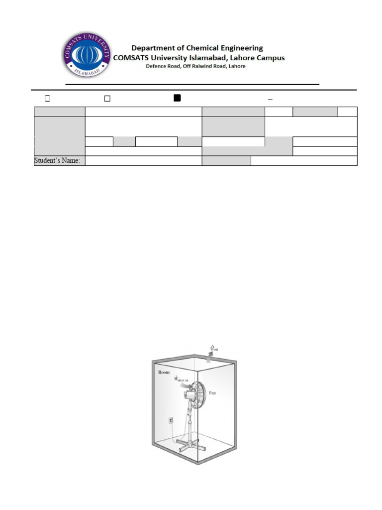 ICE-Terminal Paper FA20 | PDF | Heat | Enthalpy