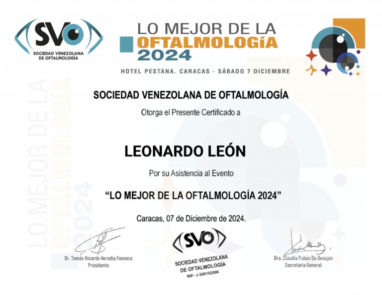 Certificado PERSONAL | PDF