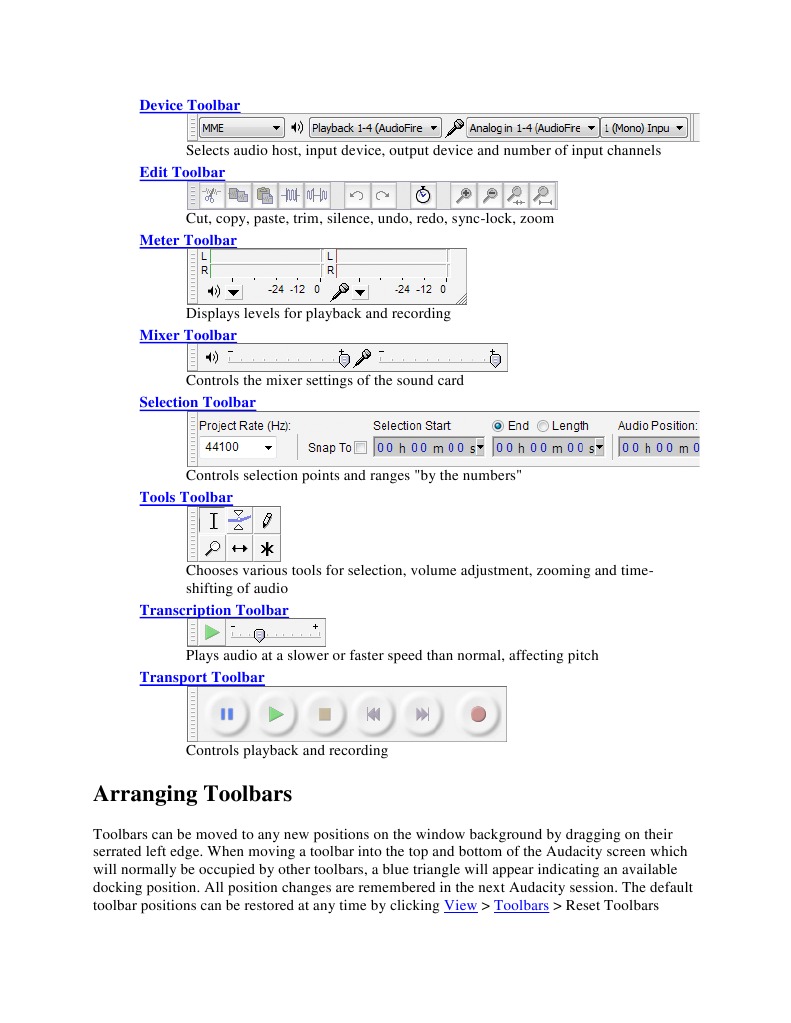 Arranging Toolbars Device Toolbar Pdf Computer Keyboard Keyboard