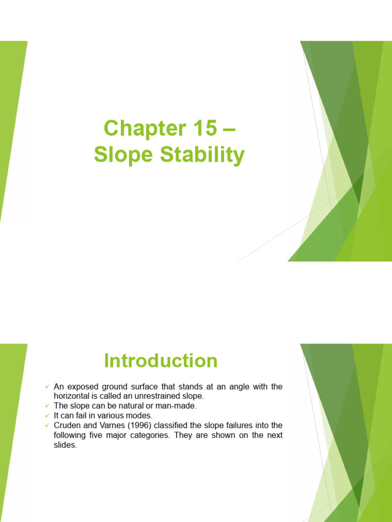 Understanding Slope Stability and Failures | PDF