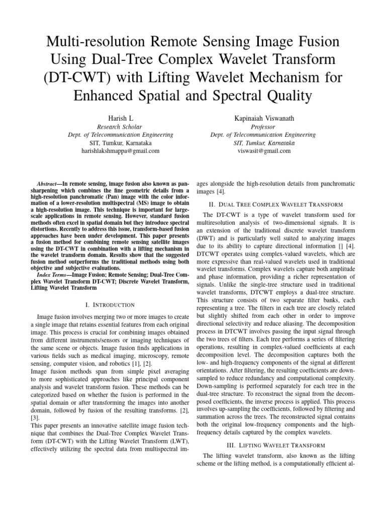 IEEE Conference Template | PDF | Wavelet | Digital Signal Processing