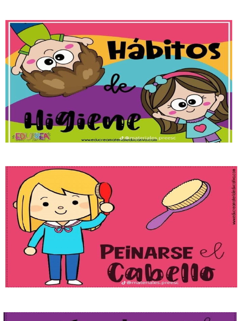 Higene Personal para Niños | PDF