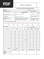 Magnetic Particle Inspection NDT Sample Test Report Format | PDF ...