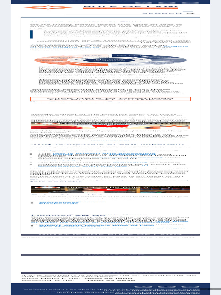 Understanding the Rule of Law | PDF | Rule Of Law | Political Science