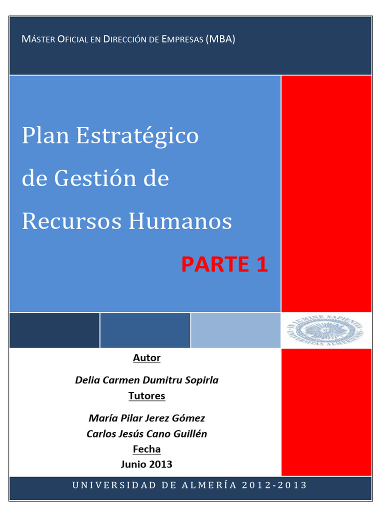 Libro Plan Estrategico Gestion RRHH | PDF | Gestión de recursos humanos | Business