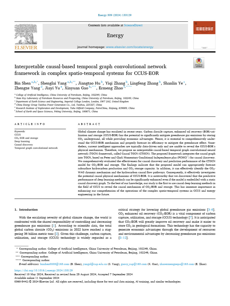 Joseph 2024 Interpretable causal-based temporal graph convolutional network | PDF | P Value ...