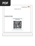 Unisa Declaration Form | PDF