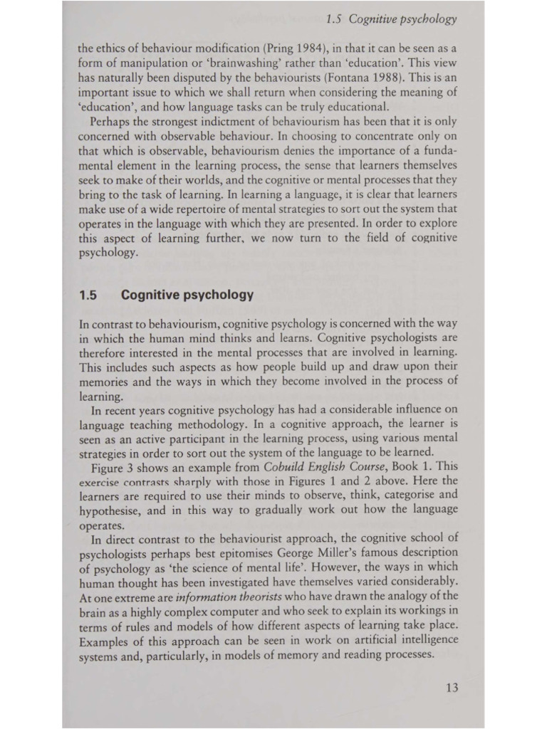 Cognitive Psychology | PDF