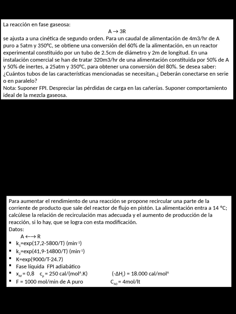 Diseño de Reactores | PDF | Reactor Quimico | Física Aplicada e Interdisciplinaria