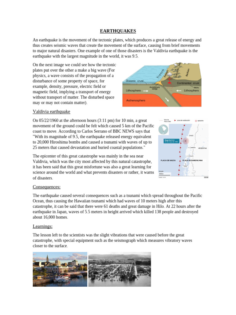 EARTHQUAKES | PDF