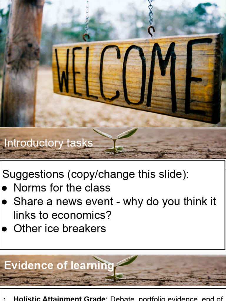 Econs Unit 1 - Economic Thinking | PDF | Equity (Economics) | Economics