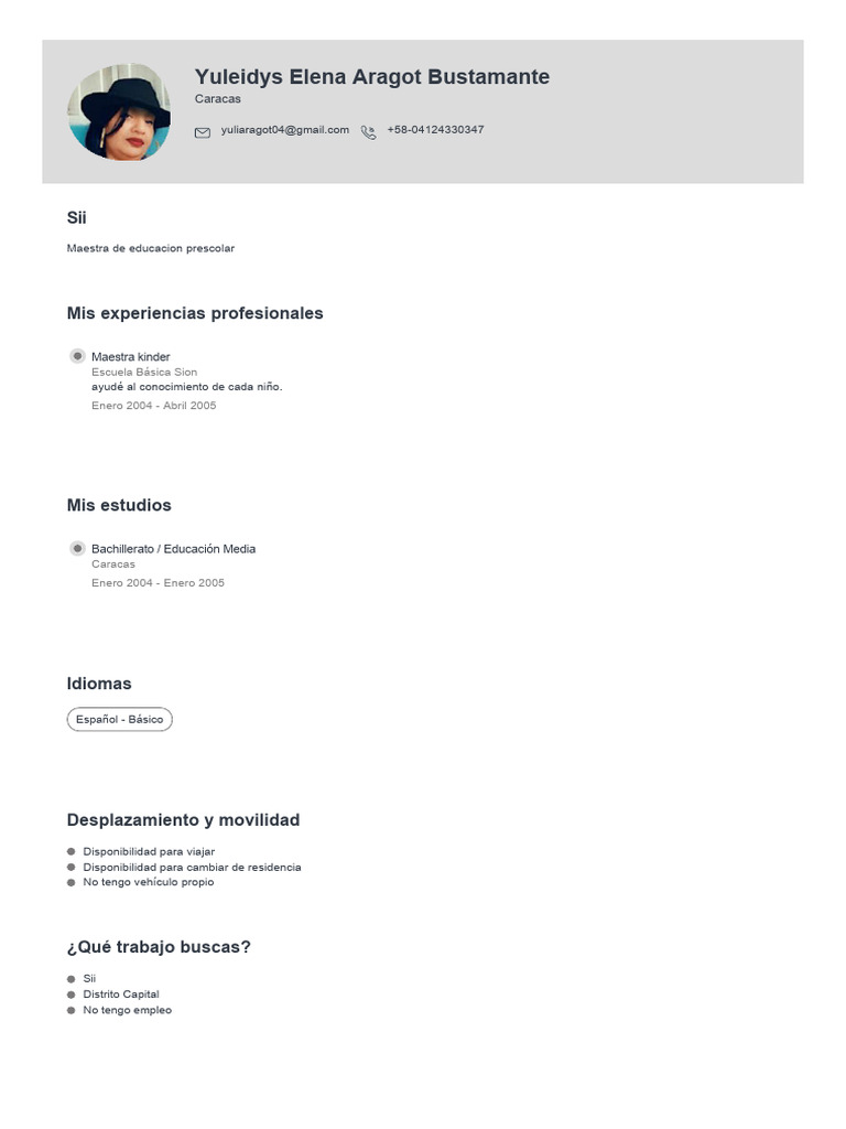 Yuleidys Elena Aragot Bustamante | PDF