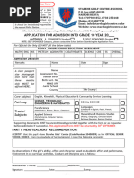 Kenya Police Abstract Form | PDF