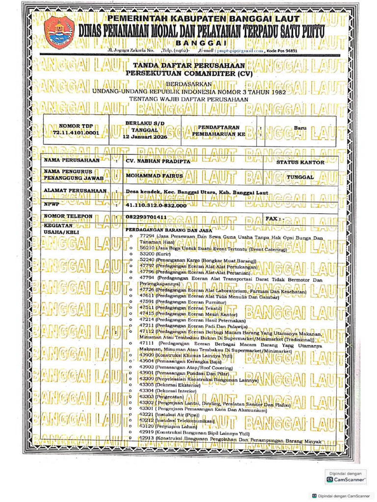 Compro Nabhan Pradipta | PDF