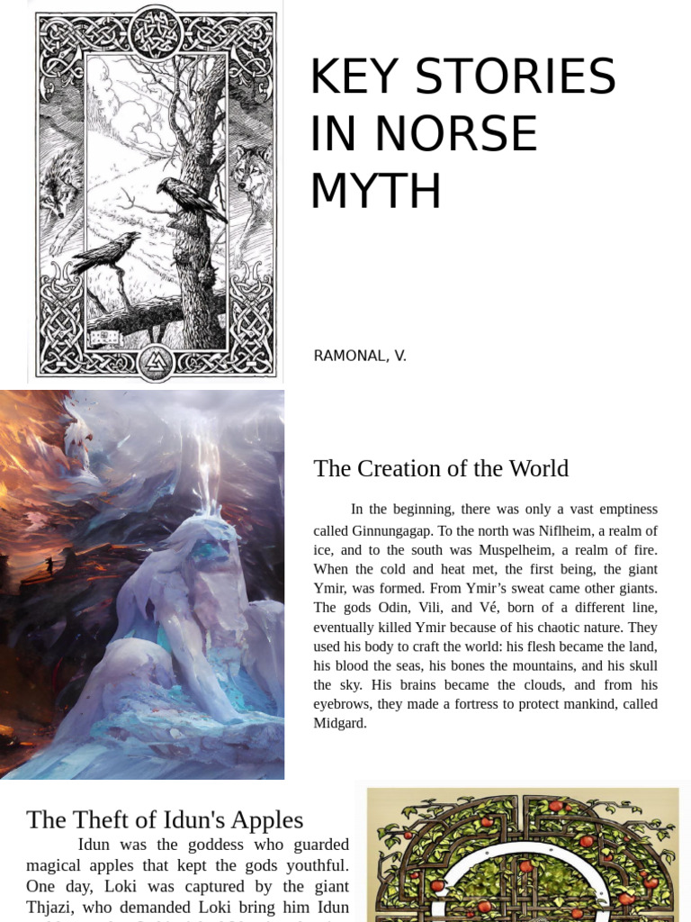 Key Norse Myth Stories Explained | PDF | Loki | Germanic Mythology