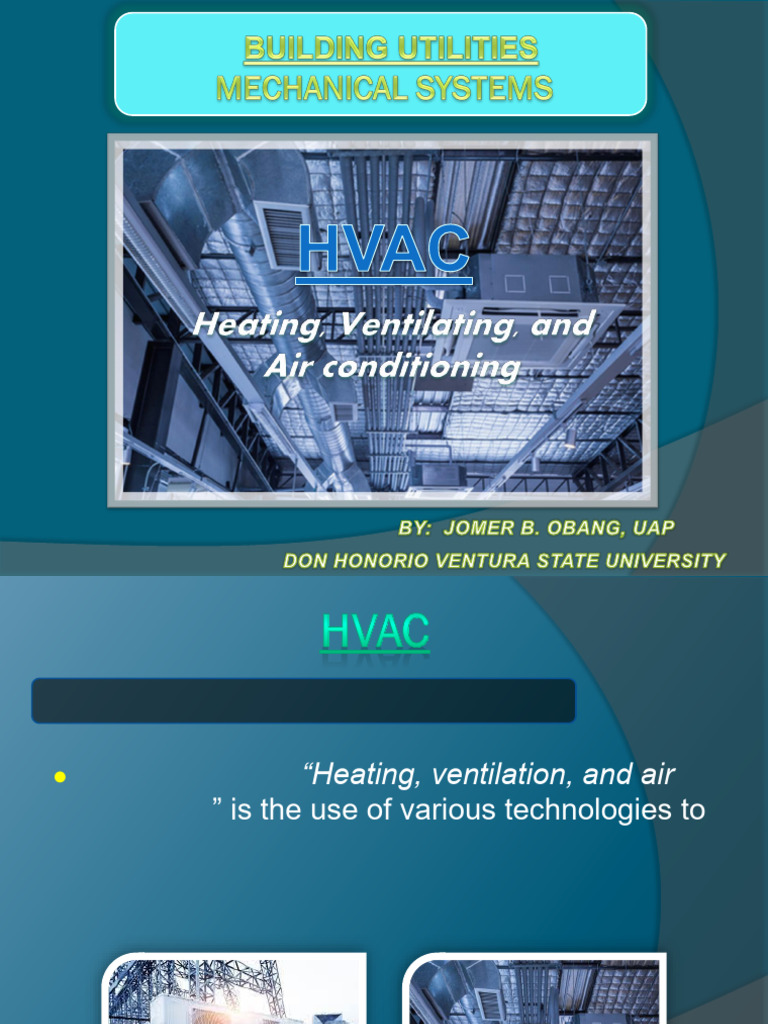 Module 5 - MECHANICAL AIR CONDITIONING SYSTEMS | PDF | Air Conditioning | Temperature