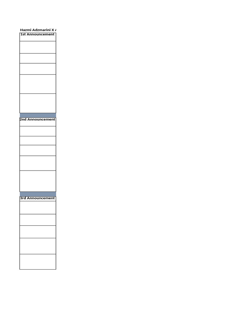 Announcement Tasks and Safety Alerts | PDF