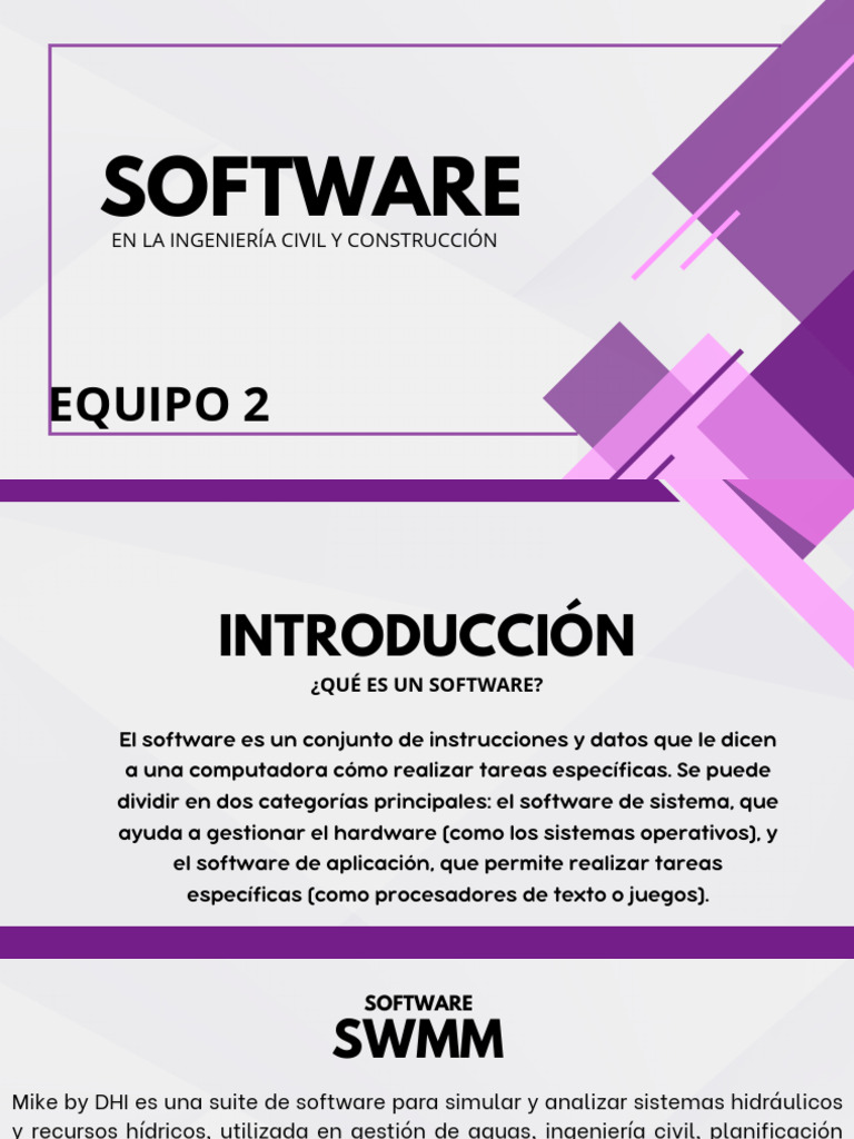 Software en Ingeniería Civil | PDF | Software | Presupuesto