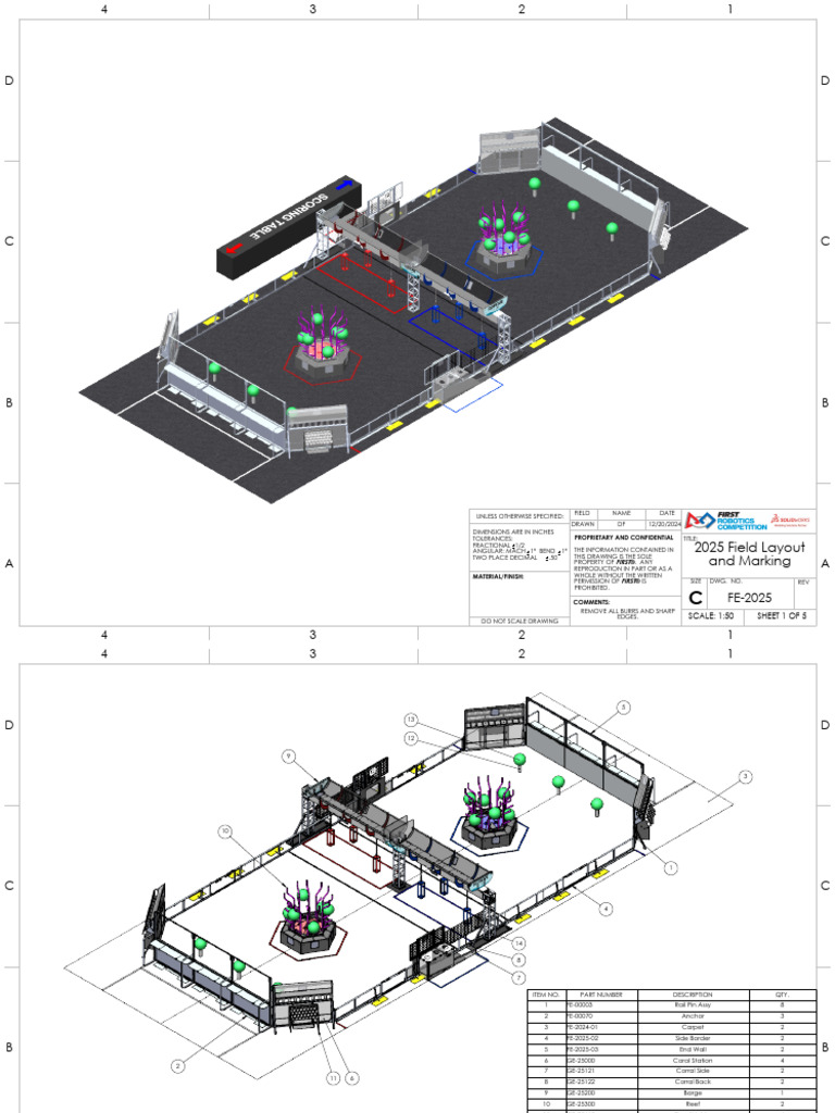 2025 Field Drawings | PDF | Mechanical Engineering