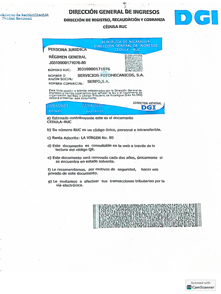 Documentos Serfosa | PDF