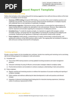 In-house Rejection Procedure Guidelines | PDF