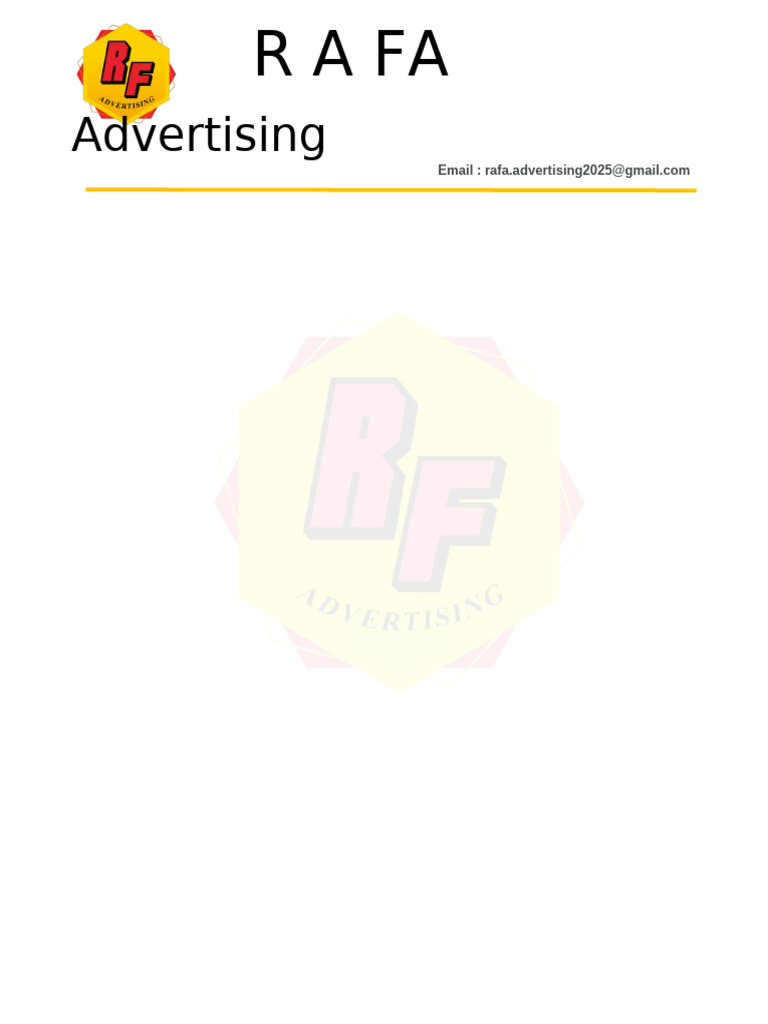 rafa advertisng | PDF