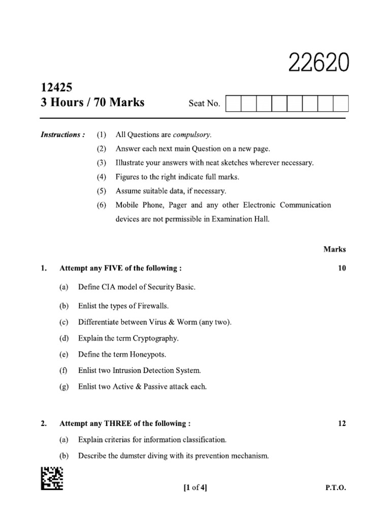 NIs Winter Question Paper | PDF