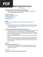 Attendance Management in Darwinbox SOP | PDF