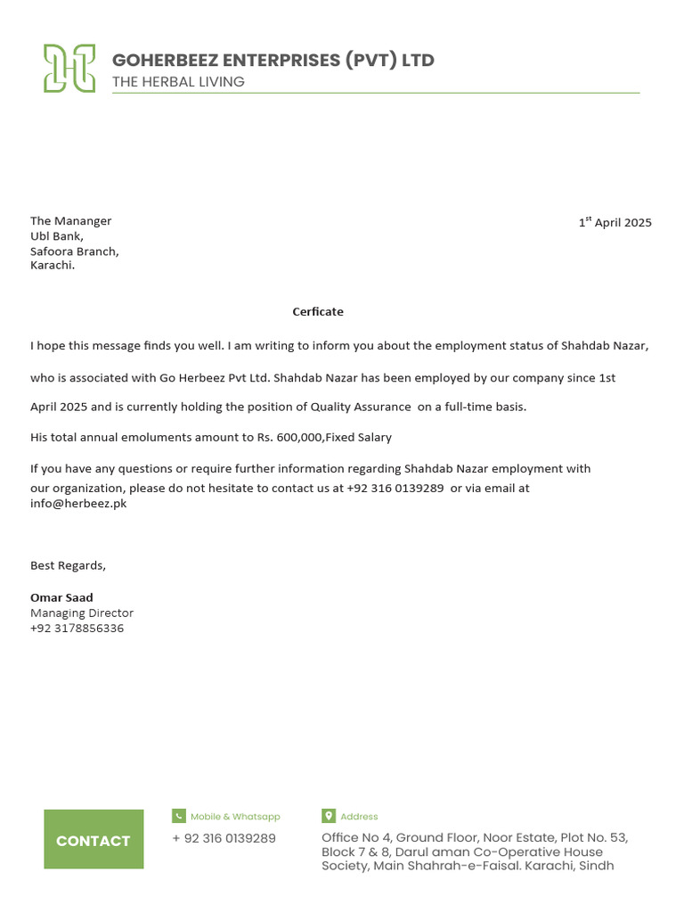 Letterhead Final PDF | PDF