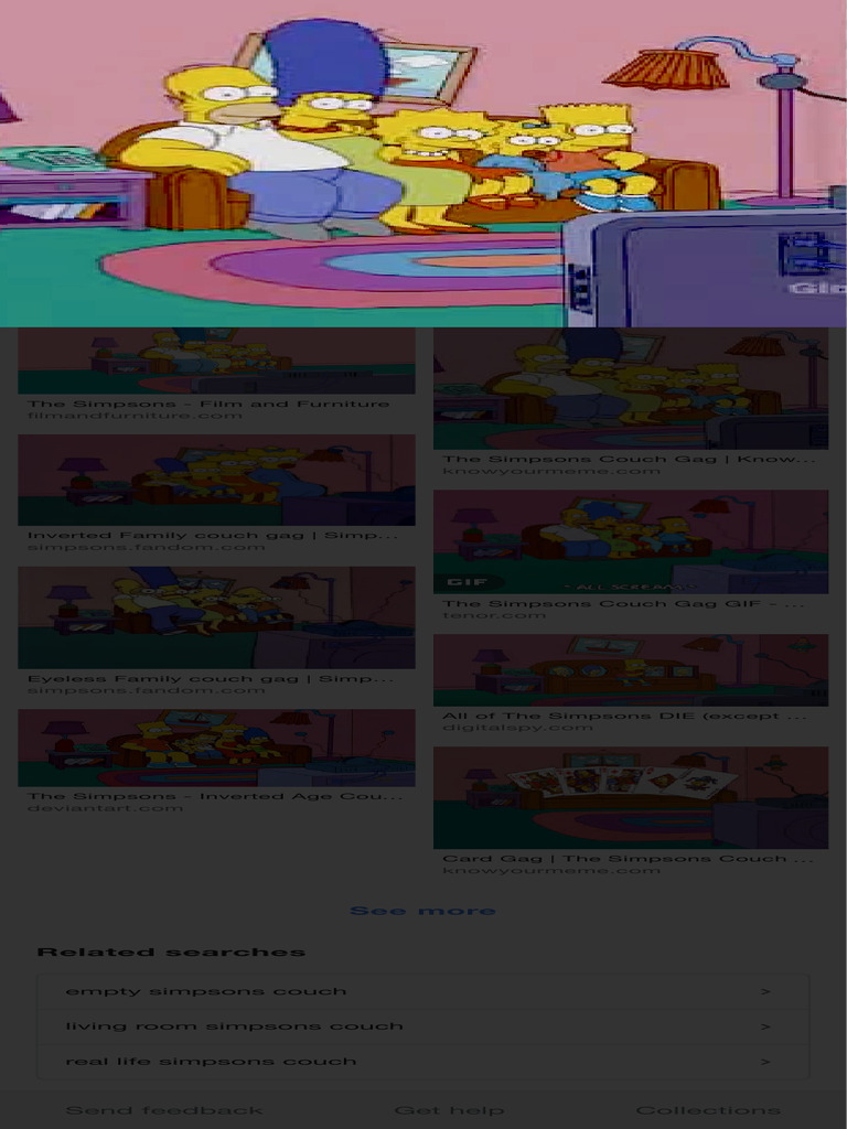 Simpsons Couch Gags Overview | PDF | The Simpsons | Couch
