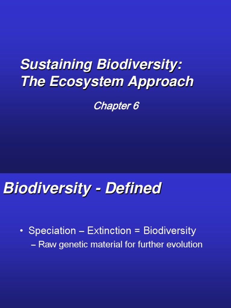 Chap 06 | PDF | Biodiversity | Invasive Species