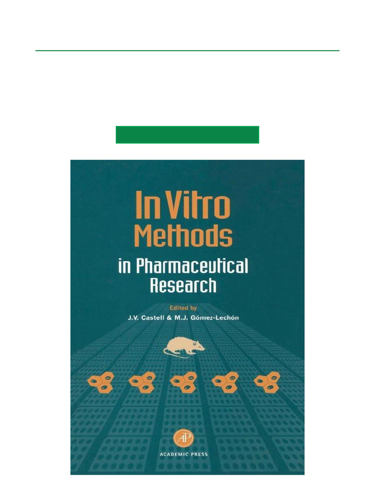 Claim in Vitro Methods in Pharmaceutical Research Complete EPUB ...