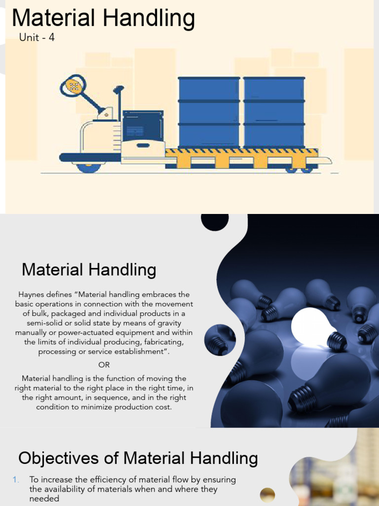 Material Handling Principles and Equipment | PDF | Crane (Machine ...