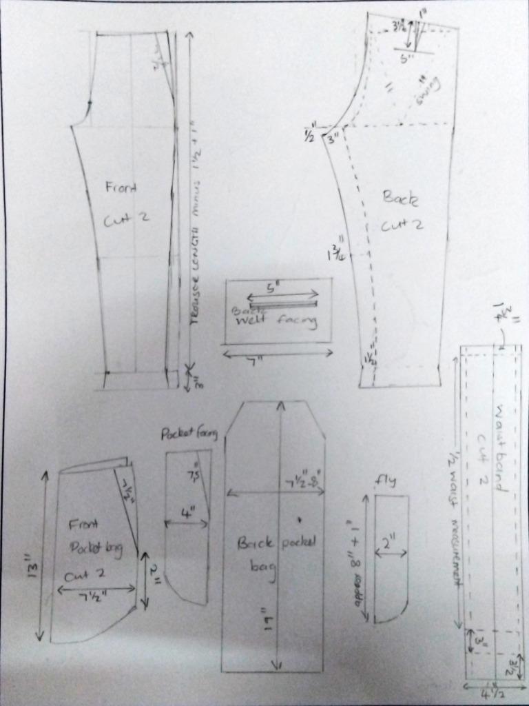 Trousers Pattern | PDF
