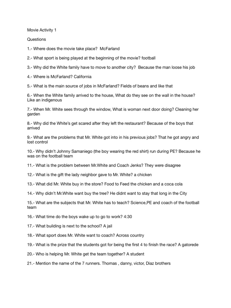 McFarland act2 | PDF