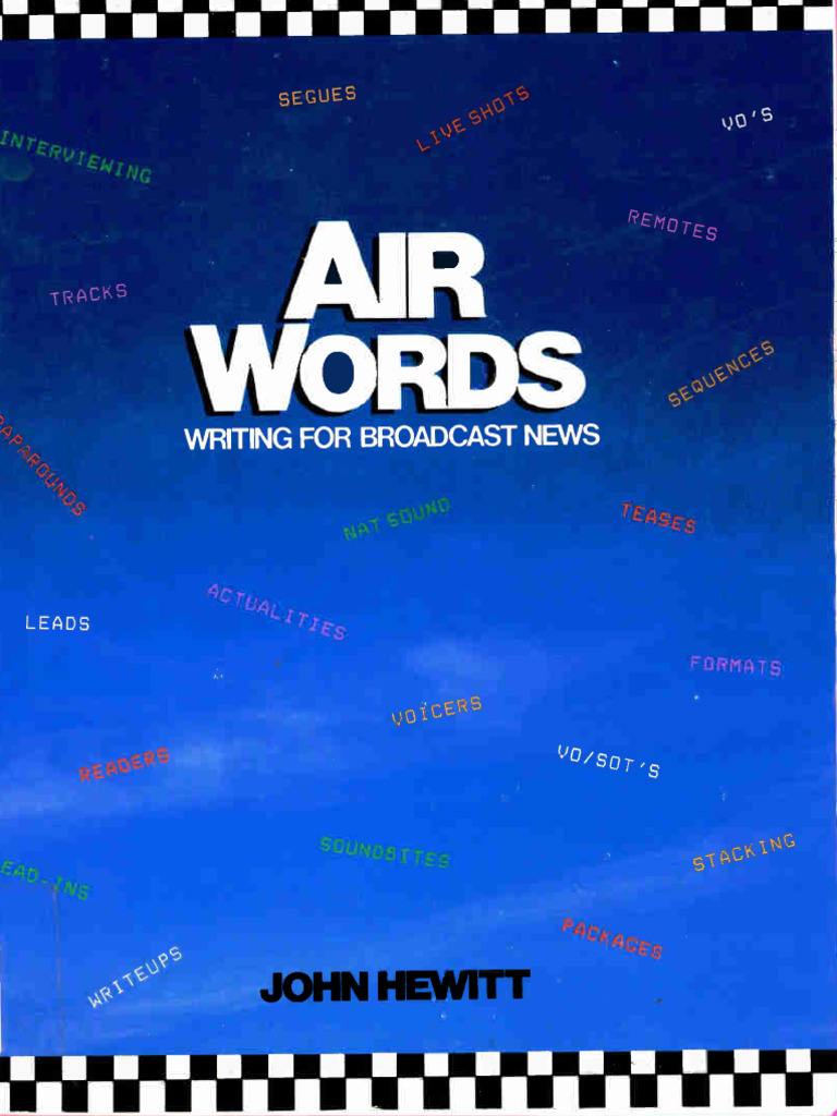Air Words Hewitt 1988 | PDF | News | News Broadcasting