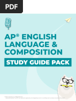 AP Lang Rhetorical Analysis Essay Template (With Examples) | PDF ...