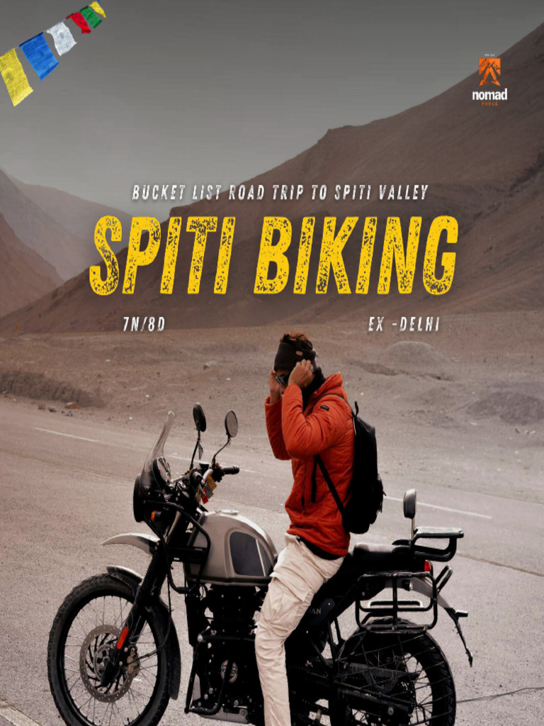 Spiti Biking Expedition Nomadforge | PDF | Banks | Meal