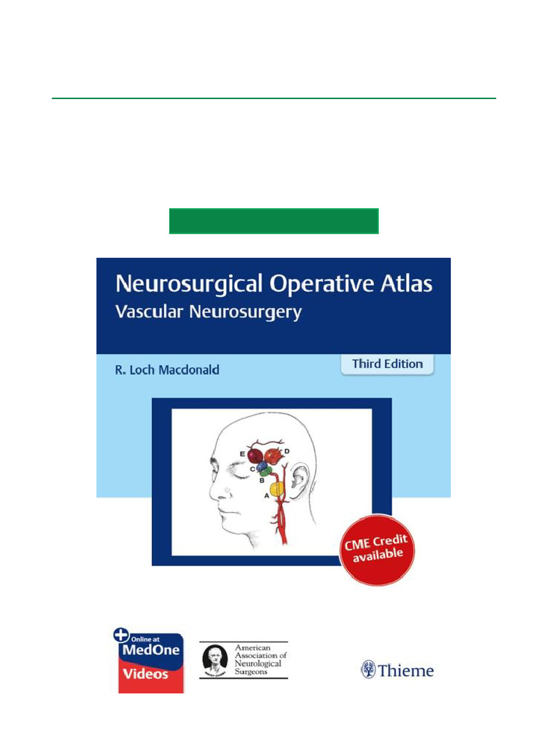 Uncover Neurosurgical Operative Atlas Vascular Neurosurgery 3rd Edition Dropbox Download | PDF