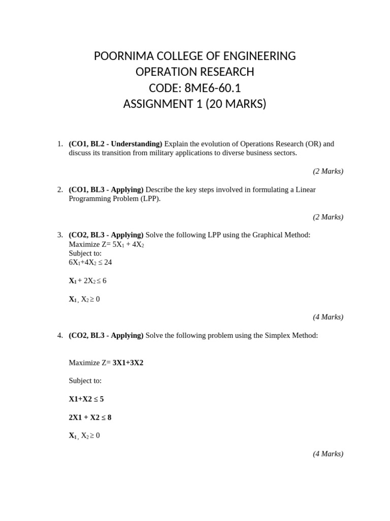 Assignment 1 - 24-25 | PDF