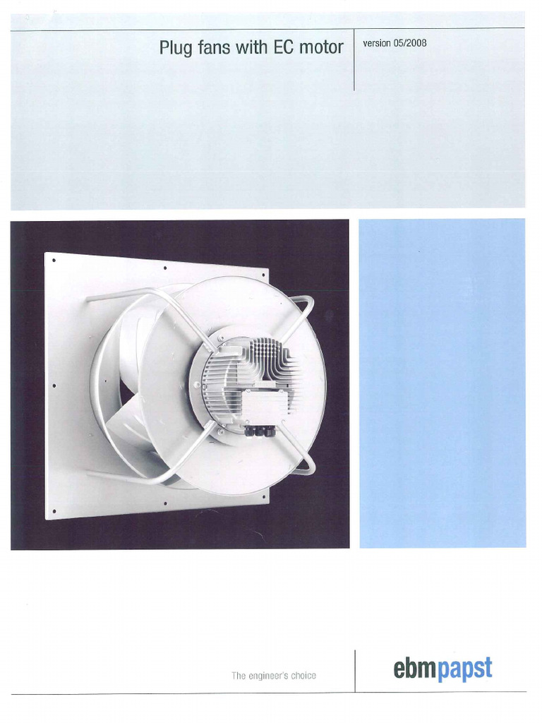 EBM PAPST Fan | PDF