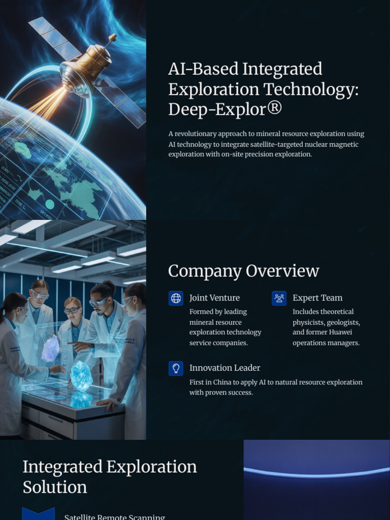 AI Based Integrated Exploration Technology Deep Explor | PDF