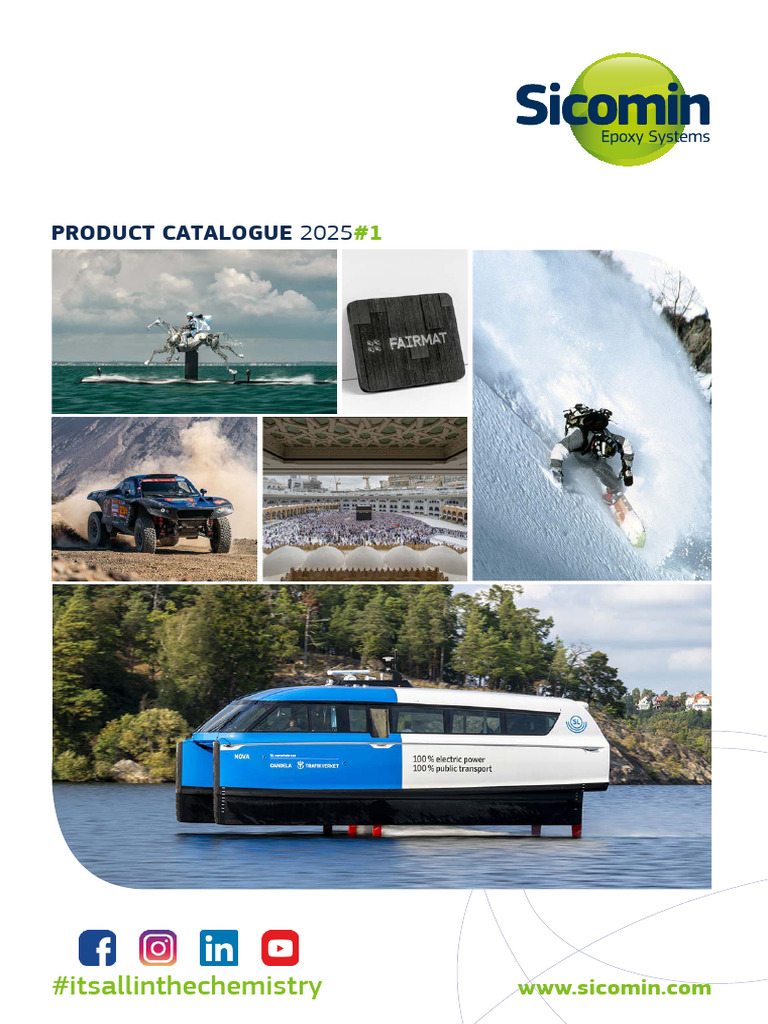 Catalog Sicomin en Web | PDF | Epoxy | Lamination