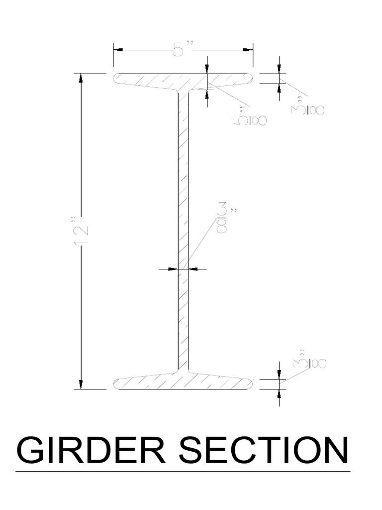Girder Section | PDF