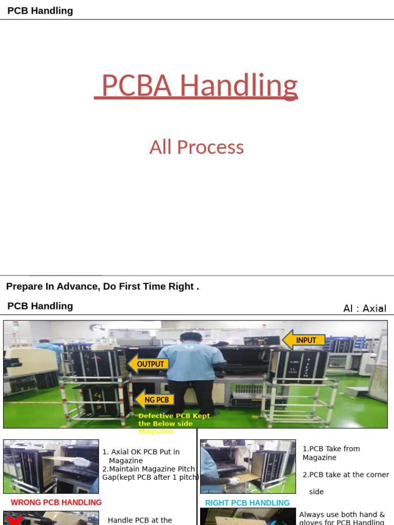 Pcba Handling（Pcba操作规范） | PDF | Printed Circuit Board | Secondary ...