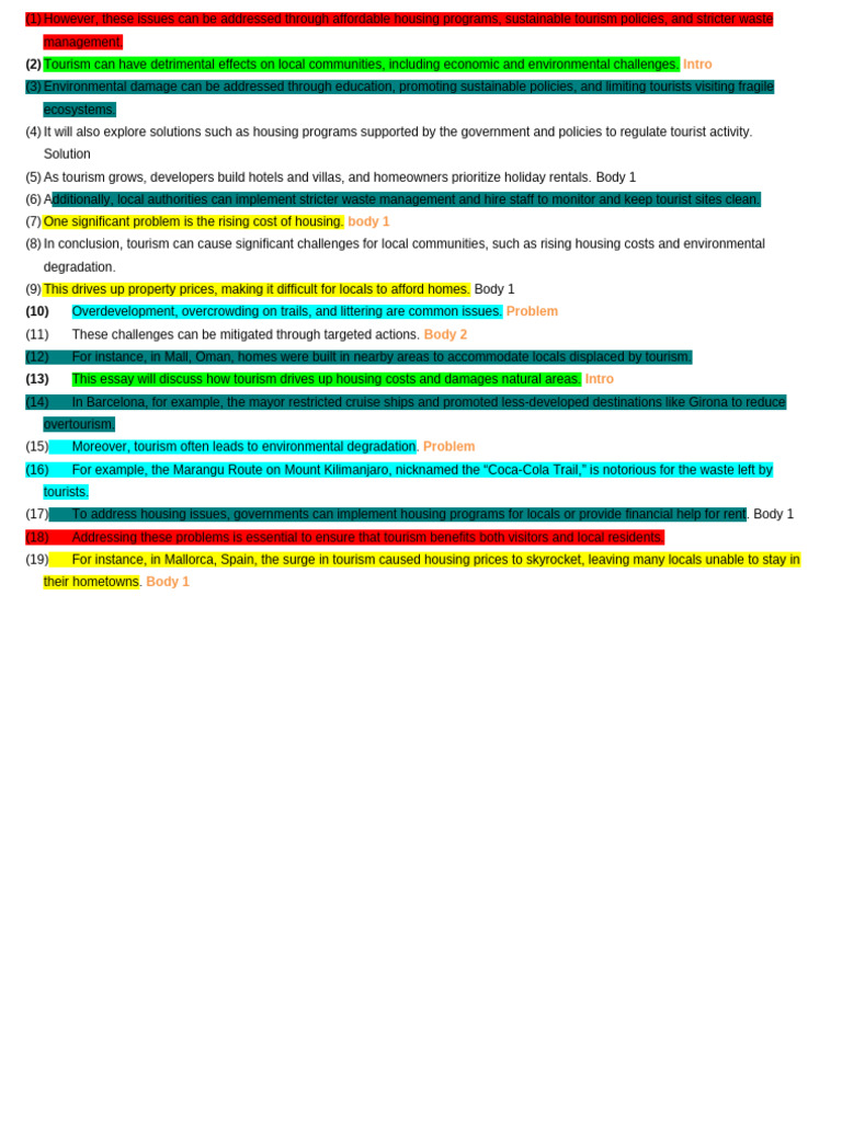 English 3B - Problem and Solution | PDF