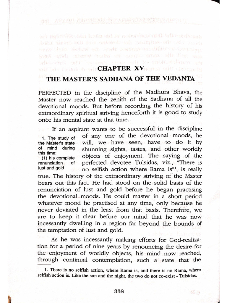 Sri Ramakrishna The Great Master PP 338-357 | PDF