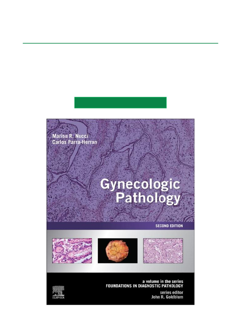 Trending Now Gynecologic Pathology A Volume in The Series Foundations ...